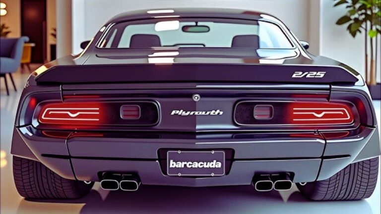 The 2026 Plymouth Barracuda Is Finally Back With a Stunning First Look ...