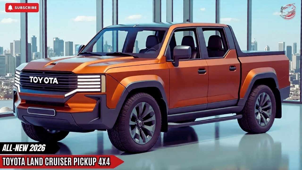 2026 Toyota Land Cruiser Pickup Unveiled: Rugged Power, Modern ...