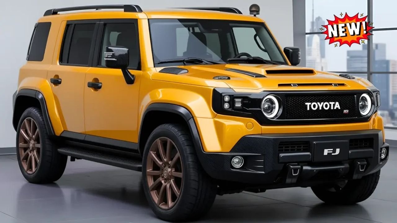 2026 Toyota Mini Land Cruiser Revealed – 7-Seater Off-Road Beast, 42 KM ...