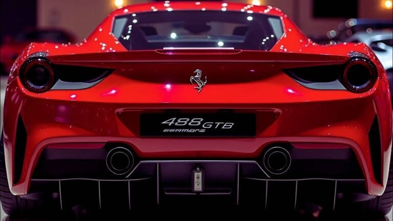 Ferrari 488 GTB 2026 Revealed: New Power, New Tech, and a Bold New Look ...